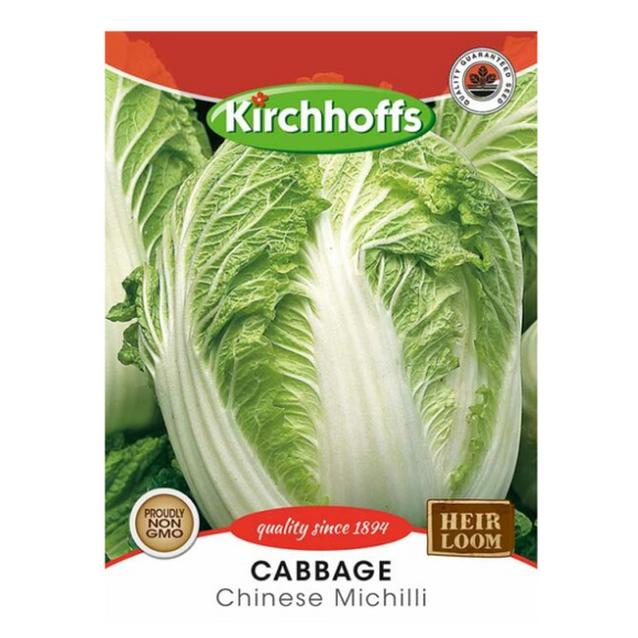 Cabbage (Chinese Michilli) - Kirchhoff Seeds
