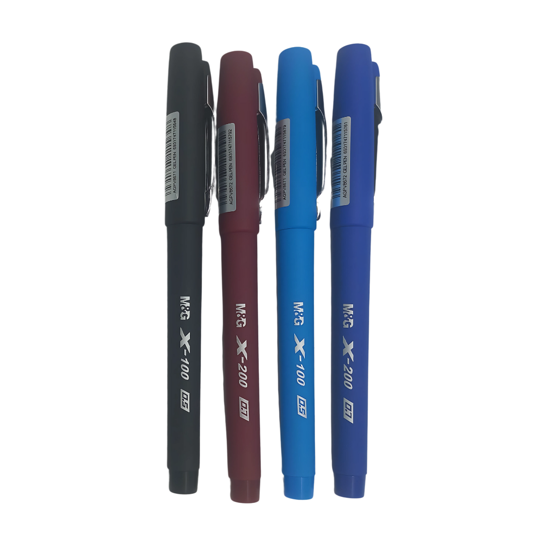 M&G X-100 Gel Pens – Honey Bee Online