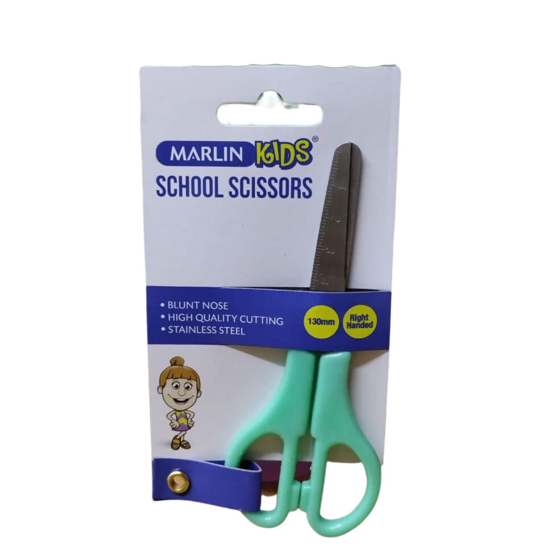 Marlin Kids School Scissors Assorted Colours – Honey Bee Online
