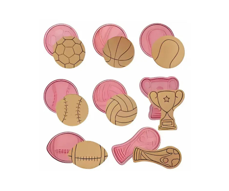 Sports Cookie Cutter - 8pcs – Honey Bee Online