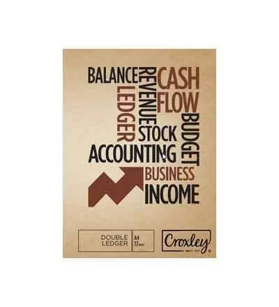 A4 Softcover Double Ledger 72 Page